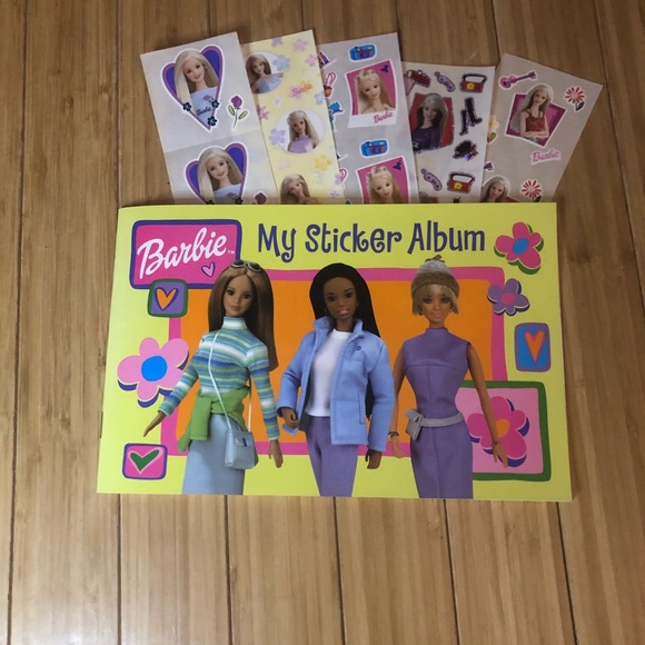Barbie | Other | Sandylion Barbie My Sticker Album Set 200 | Poshmark